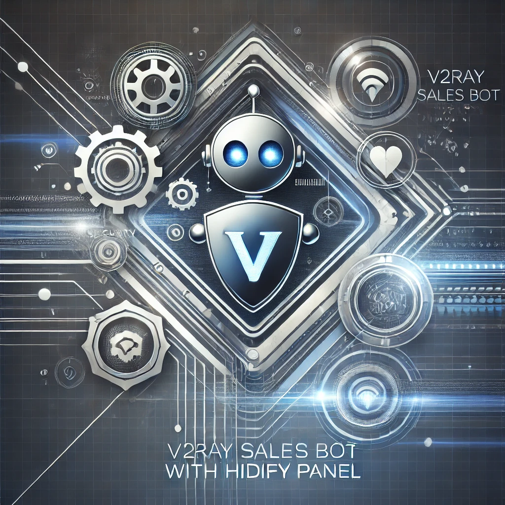سورس ربات فروش V2Ray با استفاده از پنل هیدیفای - سورس ربات فروش کانفیگ